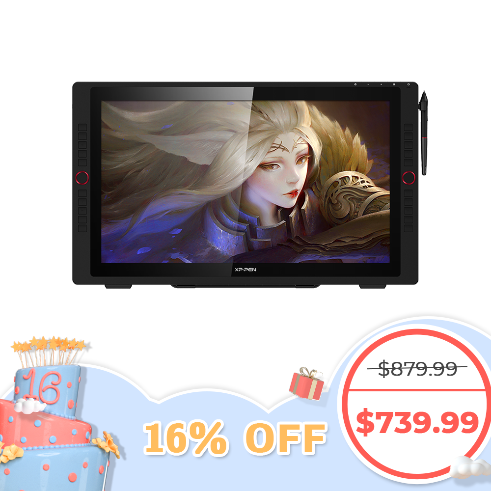 Artist 24 Pro big drawing tablet with screen 24inch | XP-Pen Singapore ...